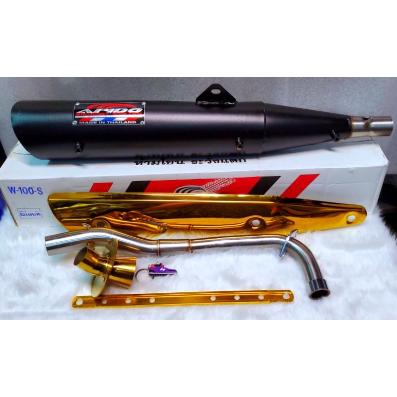 Original Apido Pipe For Wave 100/Smash 115/Sym Bonus 110/Rusi, Racal ...