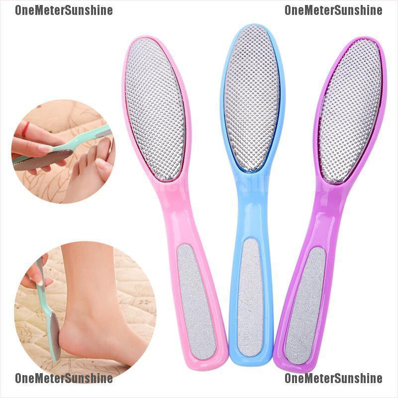 Plastic Dual Sided Hard Dead Skin Callus Pedicure Remover Foot Rasp ...