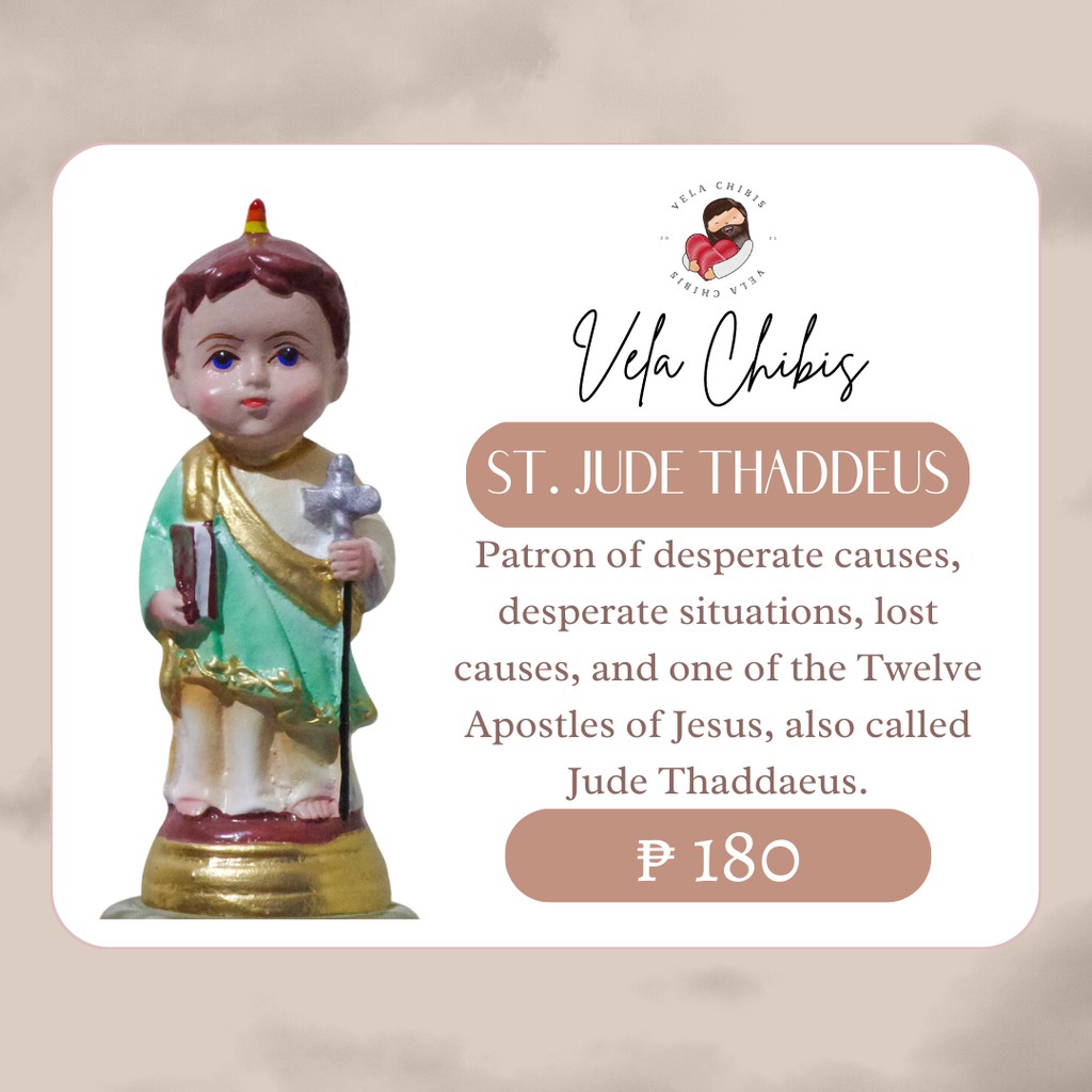 St. Jude Thaddeus Chibi Image / Chibi Saint | Shopee Philippines