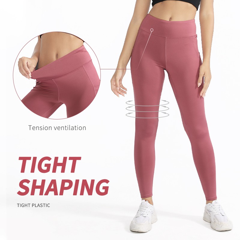 HighWaist Compression Tights Yoga pants Sports Running Gym Leggings For ...