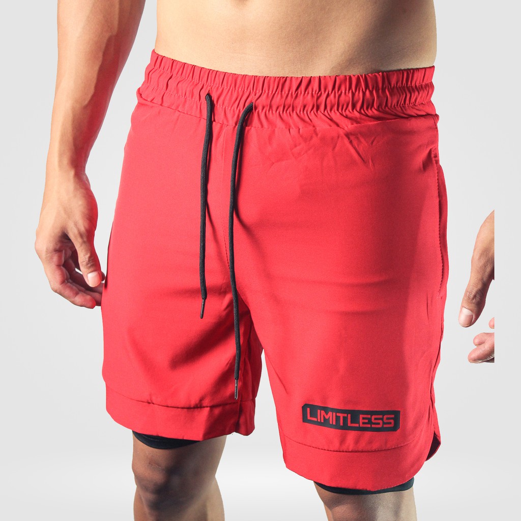 【LIMITLESS】SVEN Aero Gym Shorts with Pocket Compression for Squats ...