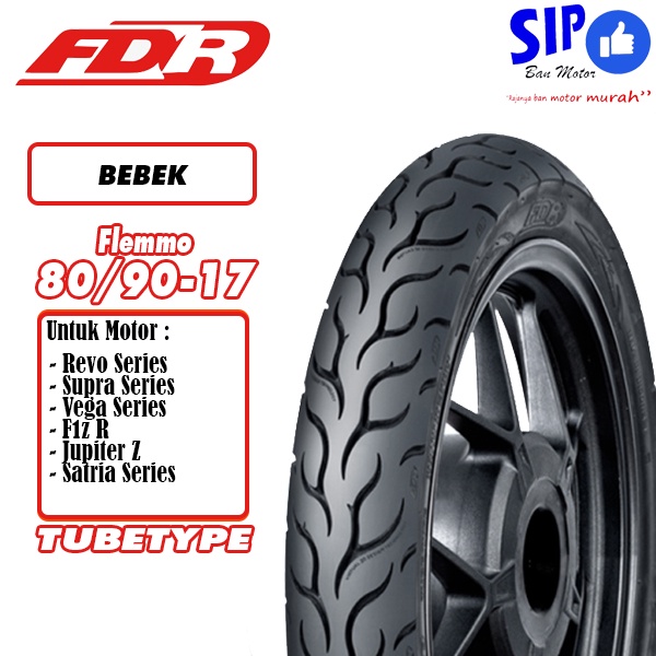 Fdr Flemmo 80 90 17 Tubetype supra revo motorcycle tires | Shopee ...