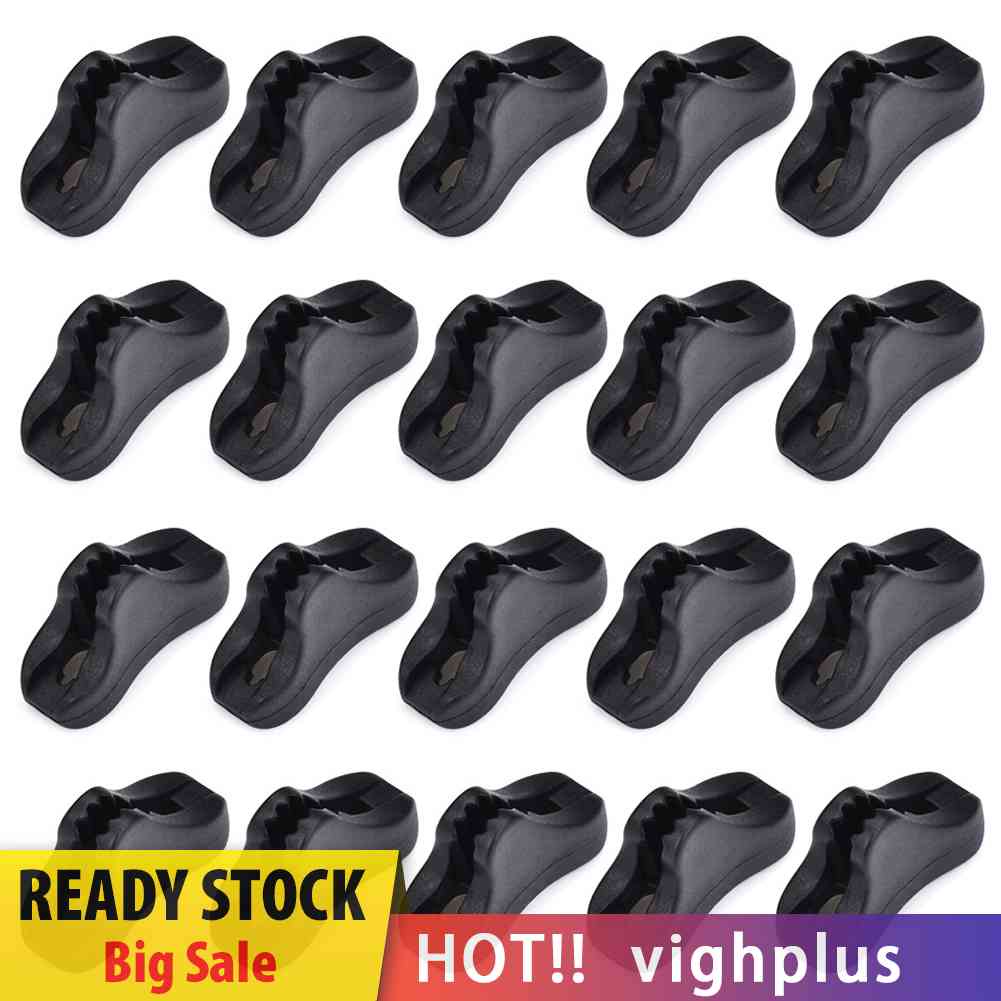 Camping Tent Fastener Rope Buckles Triangle Anti Slip Cord Adjuster ...