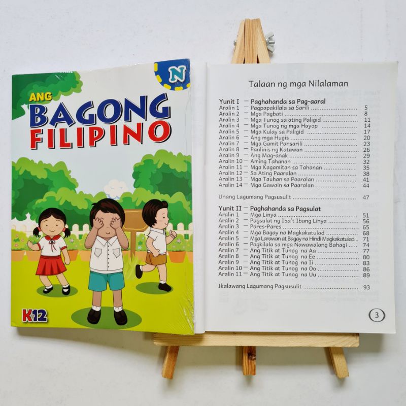 Tagalog Workbooks for Preschool Nursery to kindergarten - Ang Bagong ...