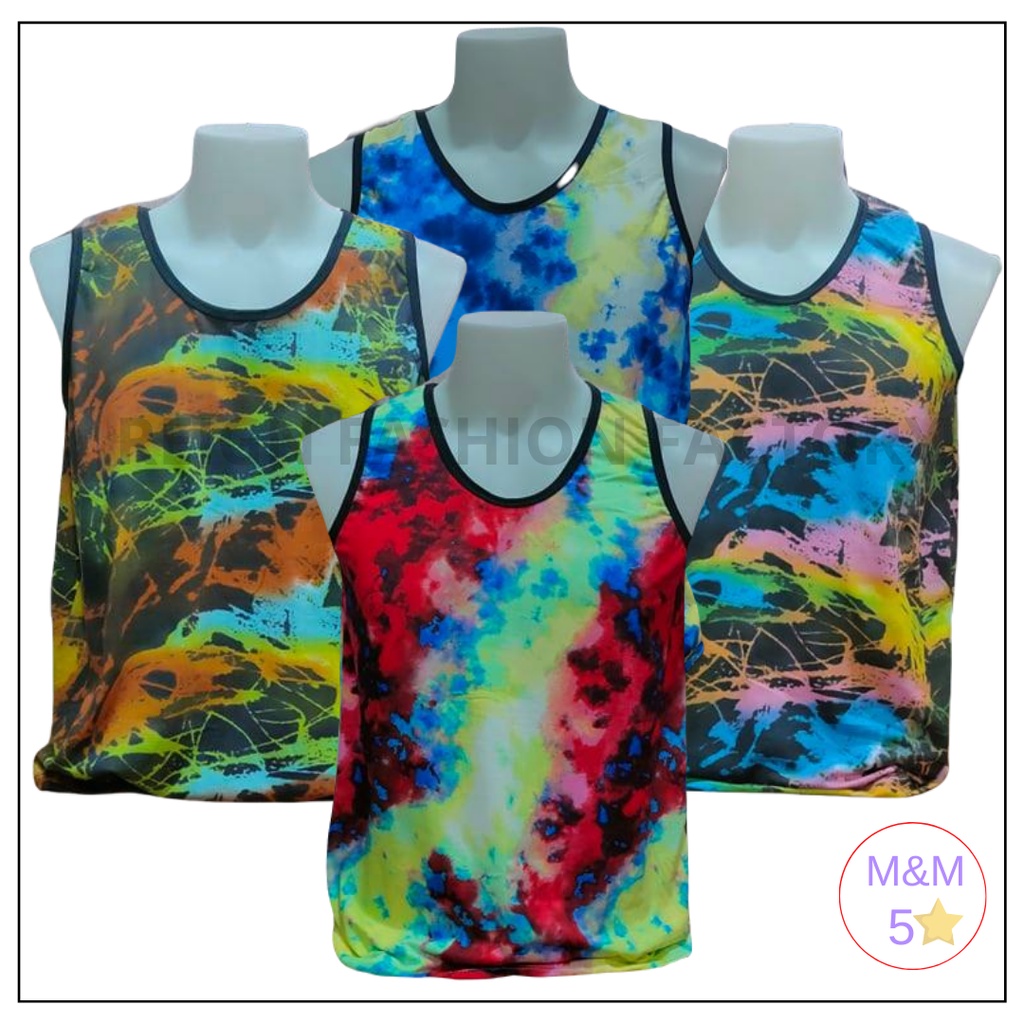 SANDO FOR MENS COTTON PRINTED CAN FIT MEDIUM TO XL FRAME | Shopee ...