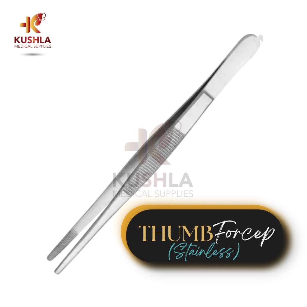 Thumb Forcep and Tissue Forcep 5 1/2 inch. | Shopee Philippines