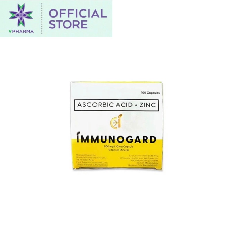 IMMUNOGARD Vitamin C With Zinc 100s (June 2026 expiry) | Shopee Philippines
