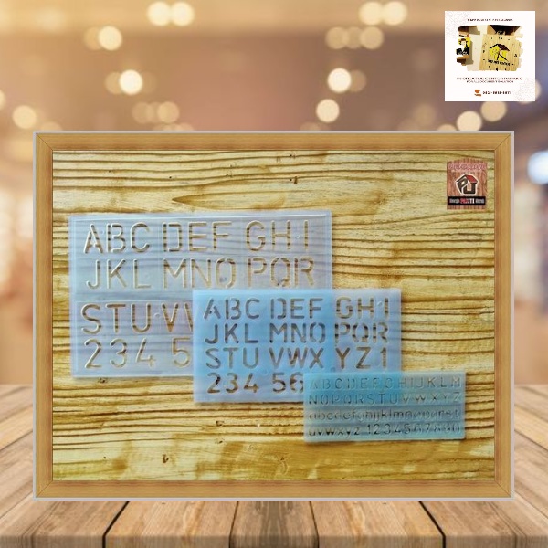 Mal LETTERS ALPHABET NUMBERS AND SCREEN PRINTED MAL | Shopee Philippines