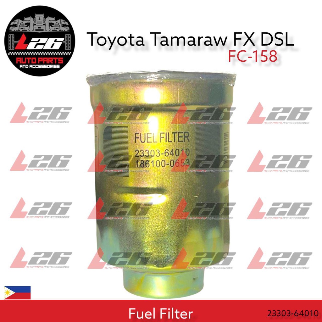Toyota Tamaraw FX Fuel Filter Diesel 23303-64010 FC-158 | Shopee ...