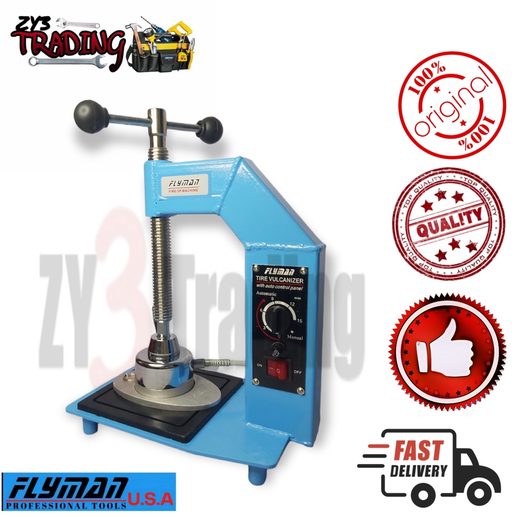 Flyman USA Vulcanizing Machine | Shopee Philippines