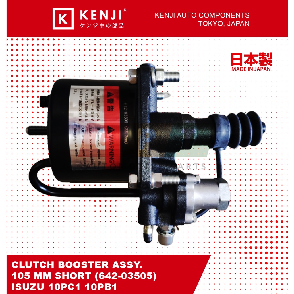 KENJI Clutch Booster 105mm Short for ISUZU 10PC1 10PB1 (642-03505 ...