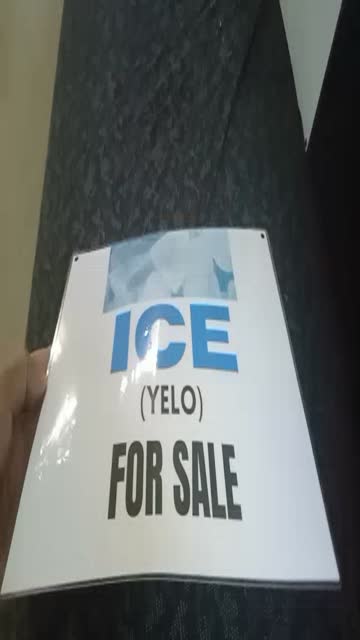 Laminated Signages | Ice Cubes Available Here | Signages | Ice For Sale ...