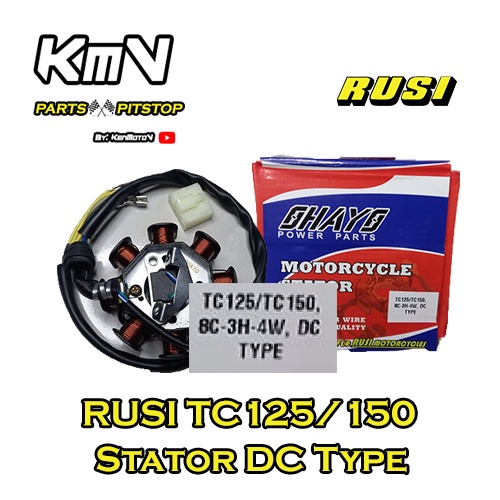 RUSI 125/150 Stator Assembly DC Type ONLY | Shopee Philippines