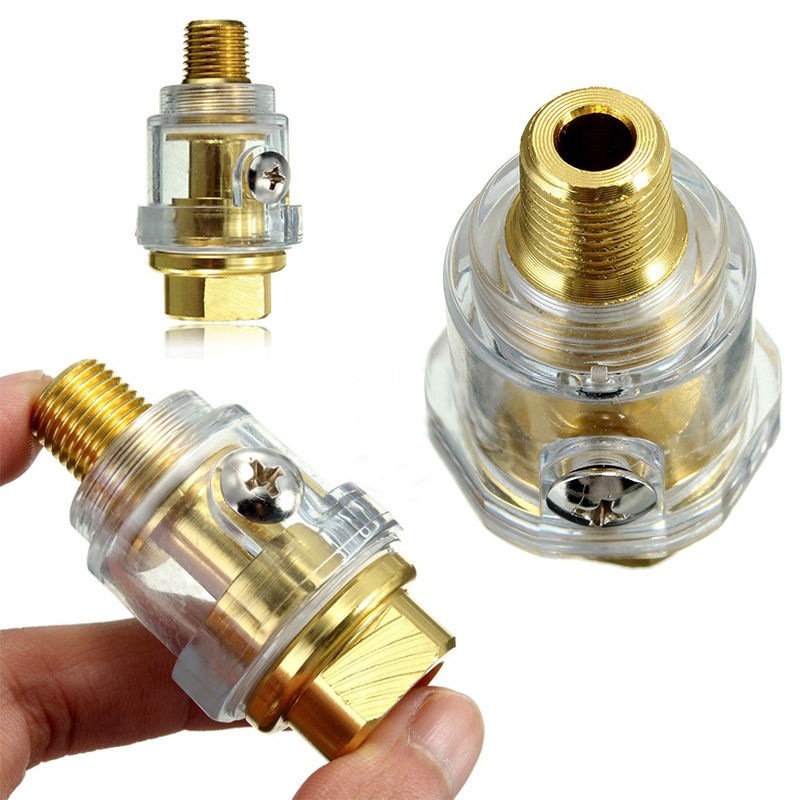 1PC 1/4 Inch NPT In-Line Oiler Lubricator for Pneumatic Tool and Air ...