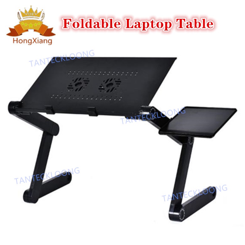 Adjustable Laptop Desk Ergonomic Portable Laptop Tray Computer Desk ...