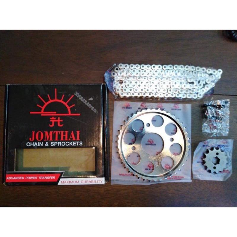 JOMTHAI Sprocket Set Smash - Raider J Carb - Shogun (Chrome/Nickel ...