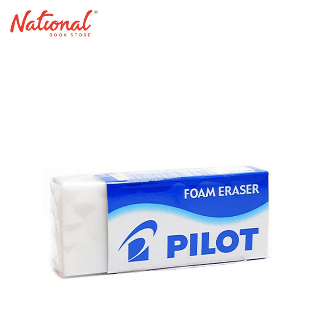 Pilot Foam Eraser Ee-f10 White Big National Book Store | Shopee Philippines