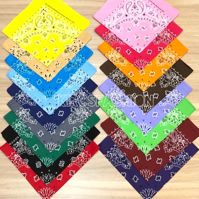 COD 1pc Affordable Scarf Bandana Handkerchief Panyo | Shopee Philippines