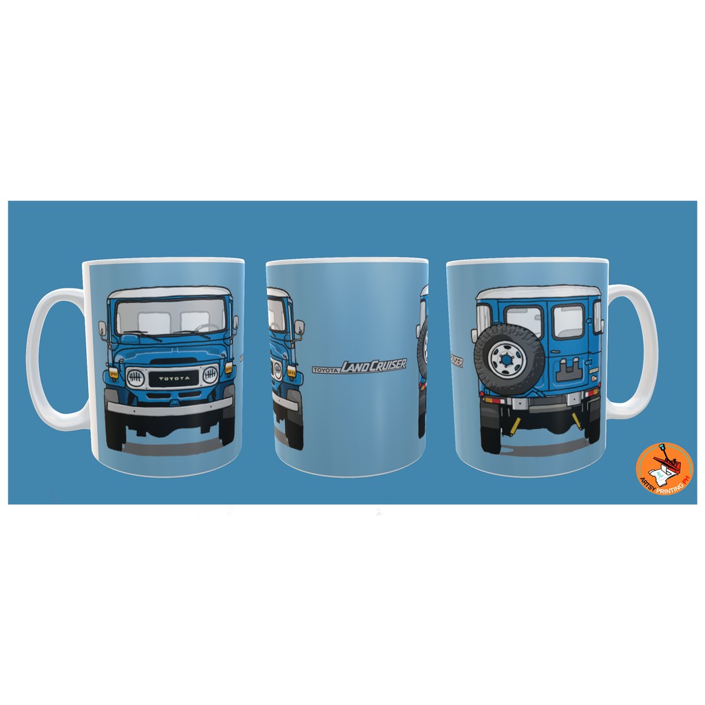 ARTSY-TOYOTA LAND CRUISER COFFEE MUG COLLECTION | Shopee Philippines