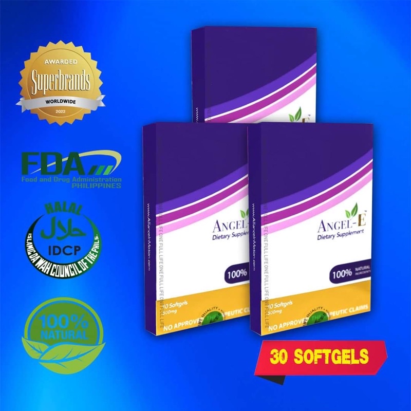 Angel-E authentic aim Global product (30 Softgels) | Shopee Philippines
