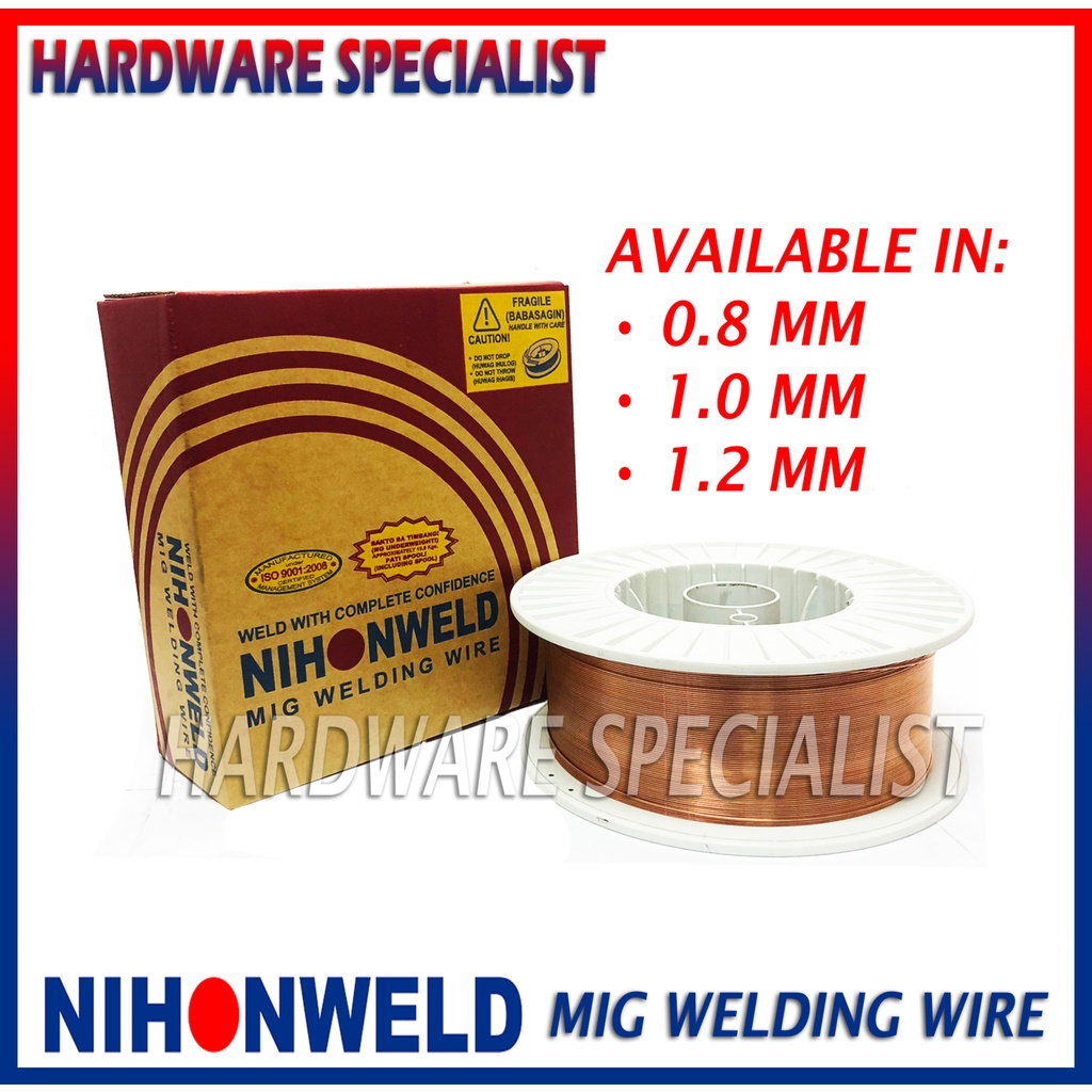 Nihonweld Mig Welding Wire NM-70S-6 Original Authentic | Shopee Philippines