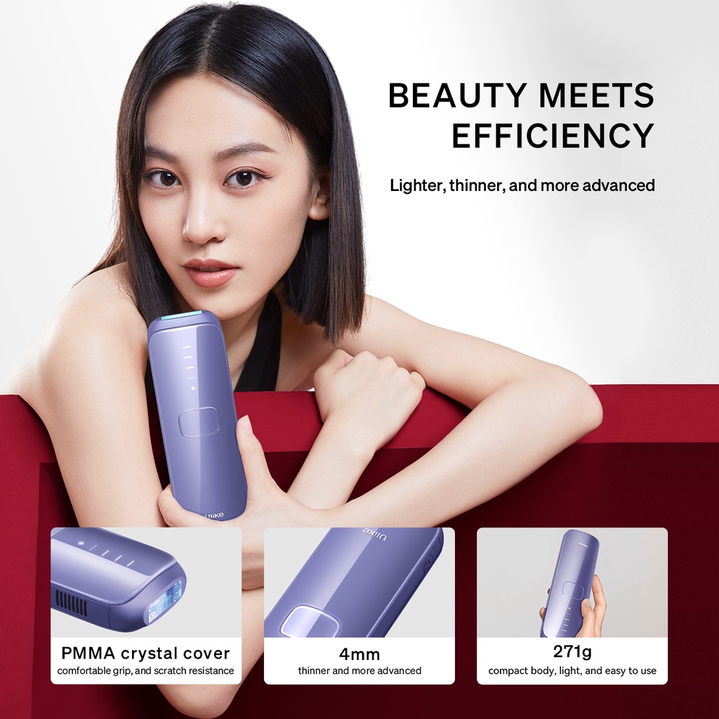 Ulike Sapphire AIR-3 IPL Laser Hair Removal (Purple 60W) | Shopee ...