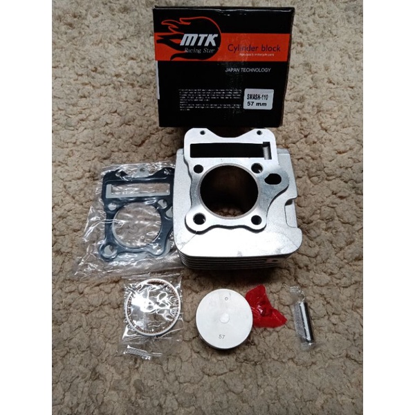 MTK cylinder block set for smash 57mm | Shopee Philippines