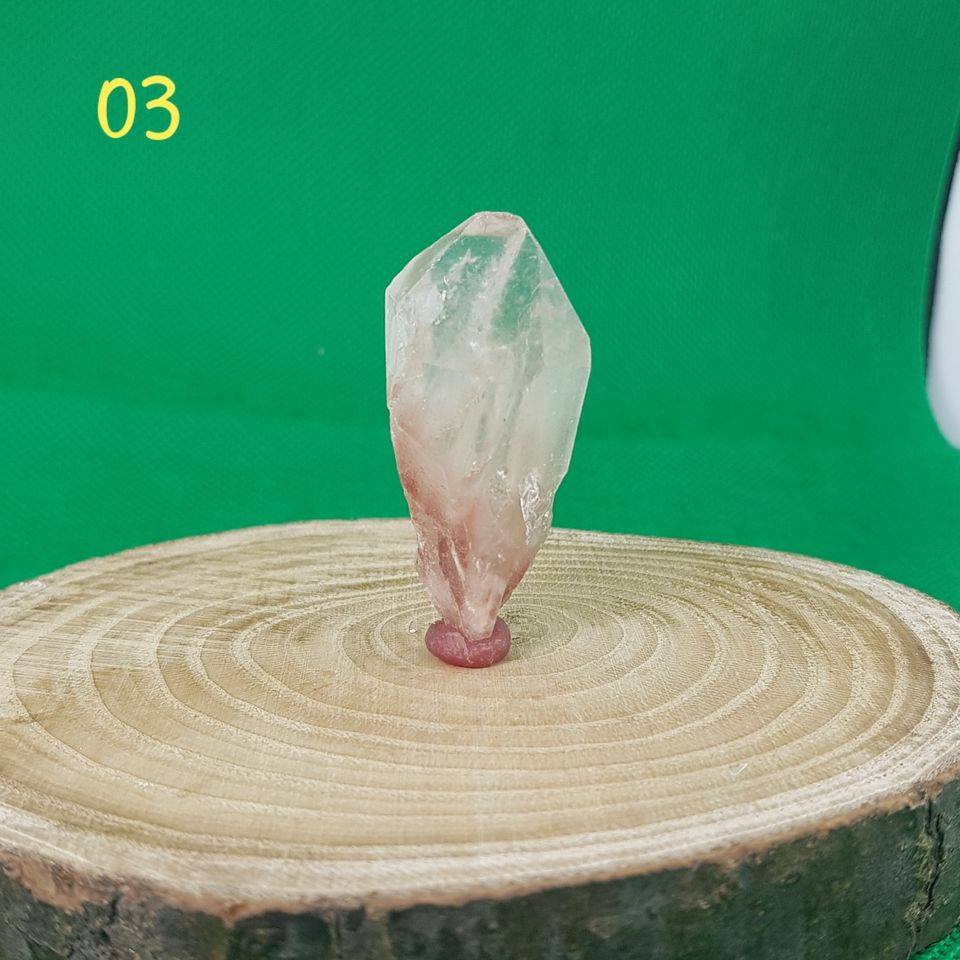 Angel Phantom Quartz Crystal - Amphibole Natural Point - Healing ...