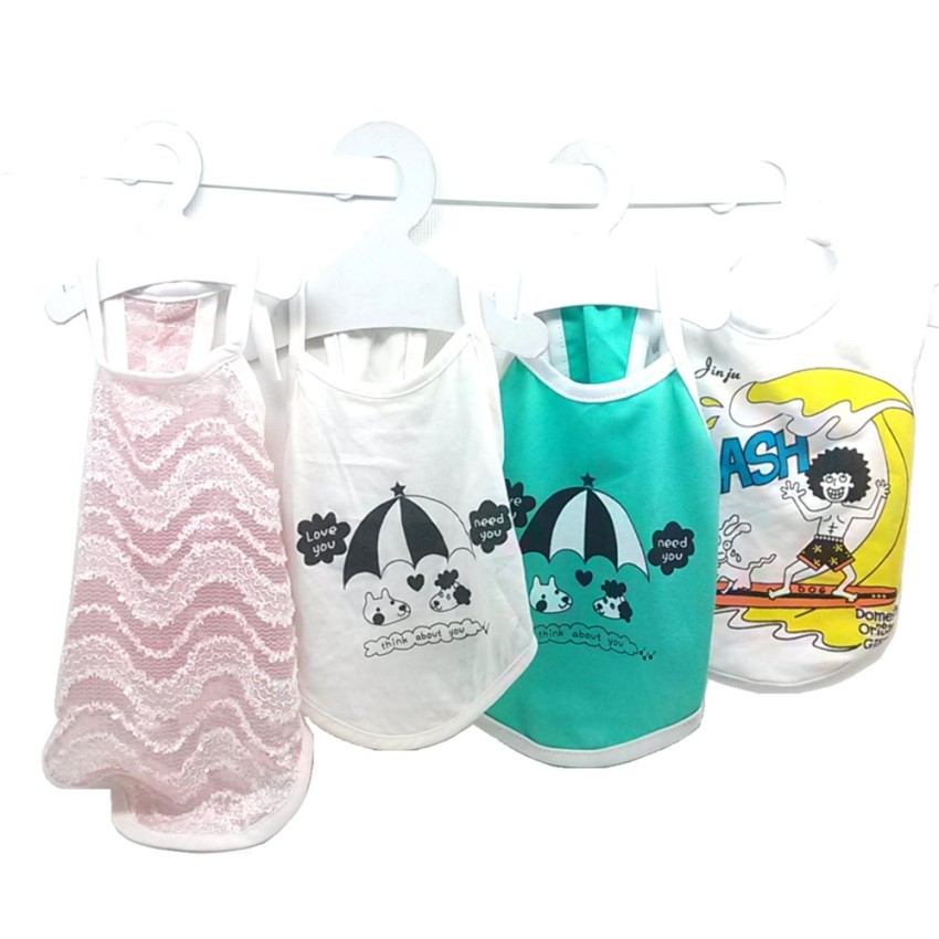 Dog/Pet Clothes For Small Breed Toy Dogs (4pcs) | Shopee Philippines