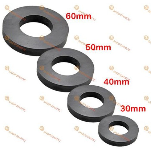 🟧 10 PCS 30MM/40MM/50MM/60MM ROUND CERAMIC STRONG MAGNET CIRCULAR 🟧 ...