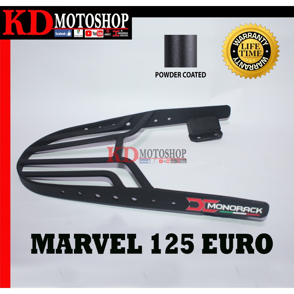 Euro Marvel 125 DC Monorack Bracket | Shopee Philippines