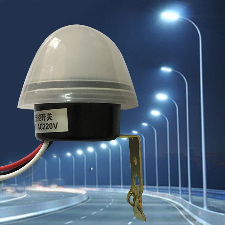 Light sensor switch automatically turns on and off outdoor lights AS-20 ...