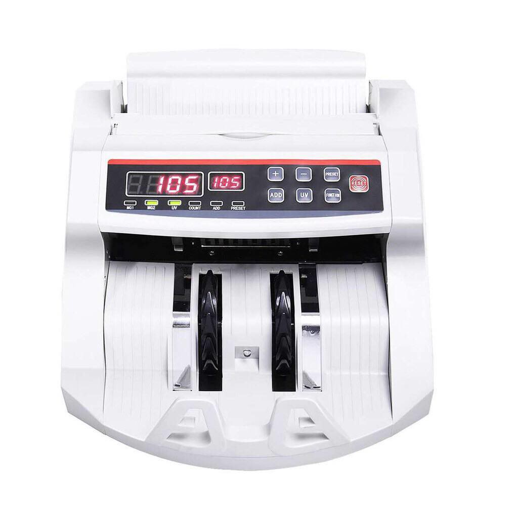 Currency Money Bill Counter with Counterfeit Detection Feature (Grayish ...