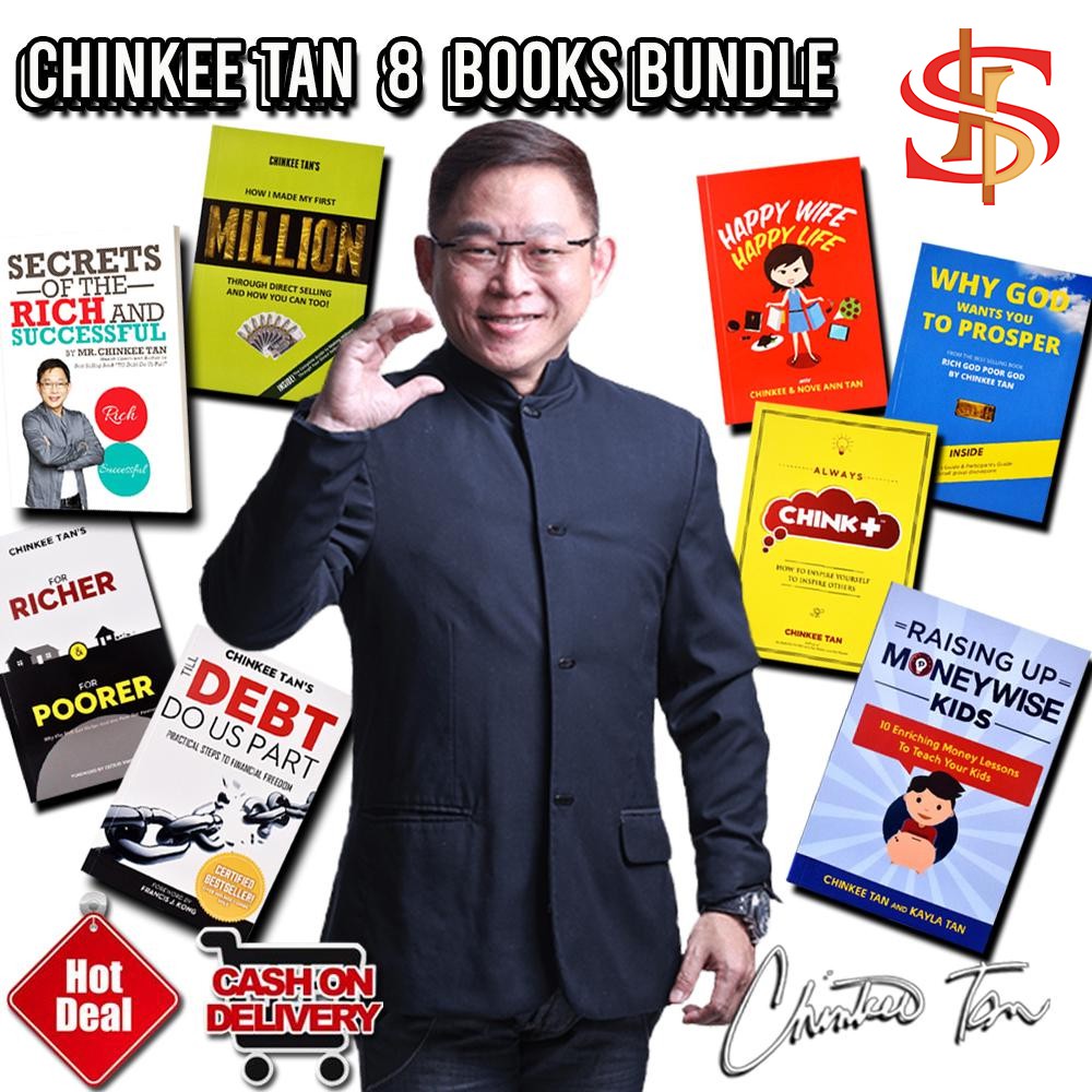 Chinkee Tan 8 Books Bundle | Shopee Philippines