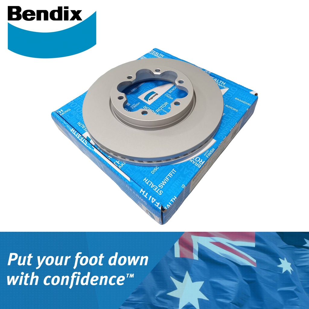 Bendix Brake Disc Rotor BR2732 Front for Toyota Hi-Ace (New) 2005-2018 | Shopee Philippines