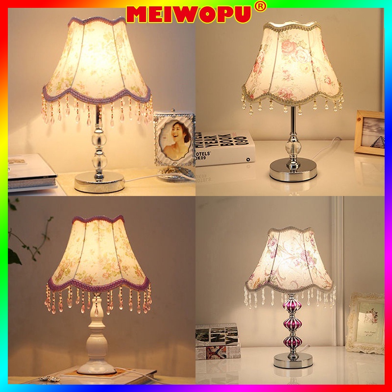 European LED Study Dining Living Room Bedroom Bedside Table Lamp ...