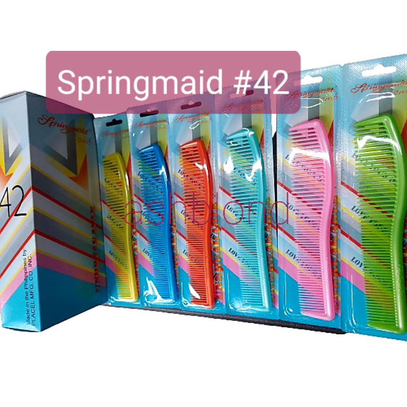 springmaid #42 Hair COMB HAIRs TOOLS SUKLAY SCALP MASSAGE Haircomb Hair ...