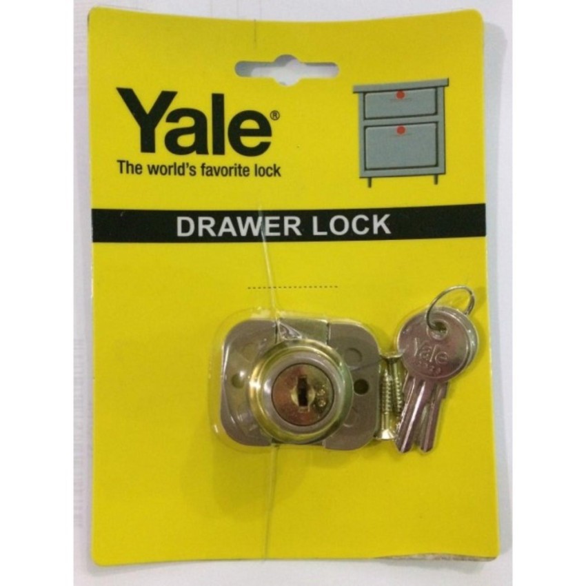 YALE DRAWER LOCK V9660HE 2 HOLES | Shopee Philippines