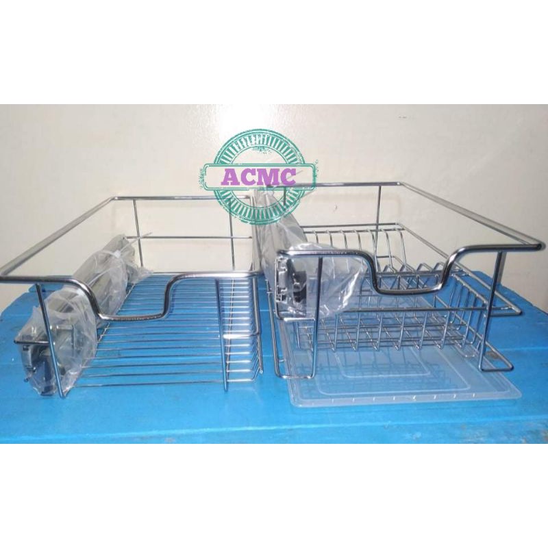 2 layer Stainless Pull out Basket Tray High quality stainless steel ...