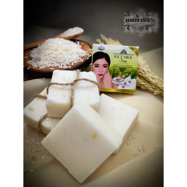 Original Thai Milk Rice Soap | Shopee Philippines