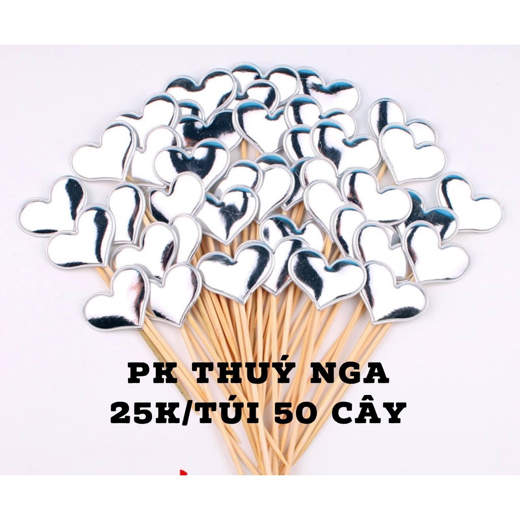Set of 60 Hearts and Stars Puffy Skin Balloons for Cake Decoration ...