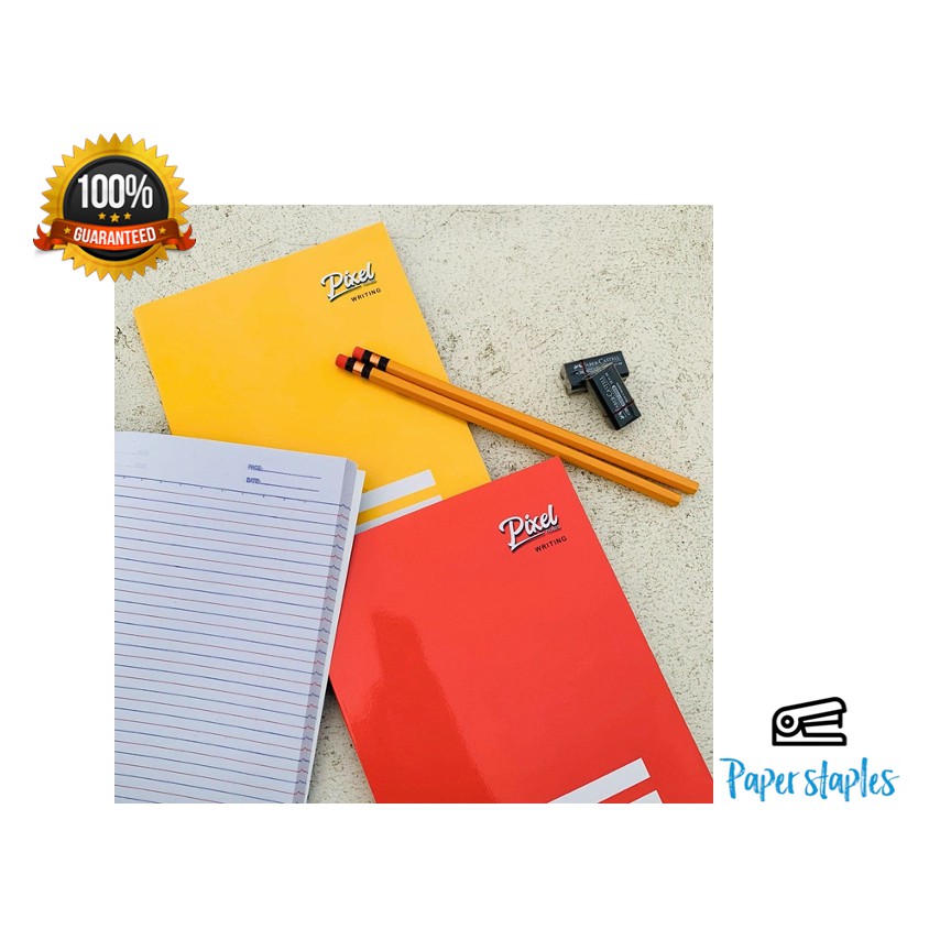 Pixel 80 leaves neon colors notebook available in (writing, spiral ...