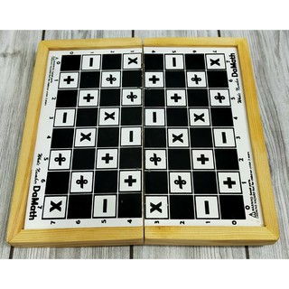 DAMATH WOODEN BOARD GAMES (SMALL BLACK) | Shopee Philippines