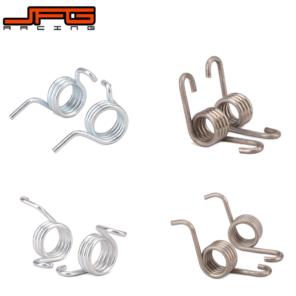 JFG Racing 1 Pair Rest Pedal Spring Wide Foot Pegs Motorcycle ...