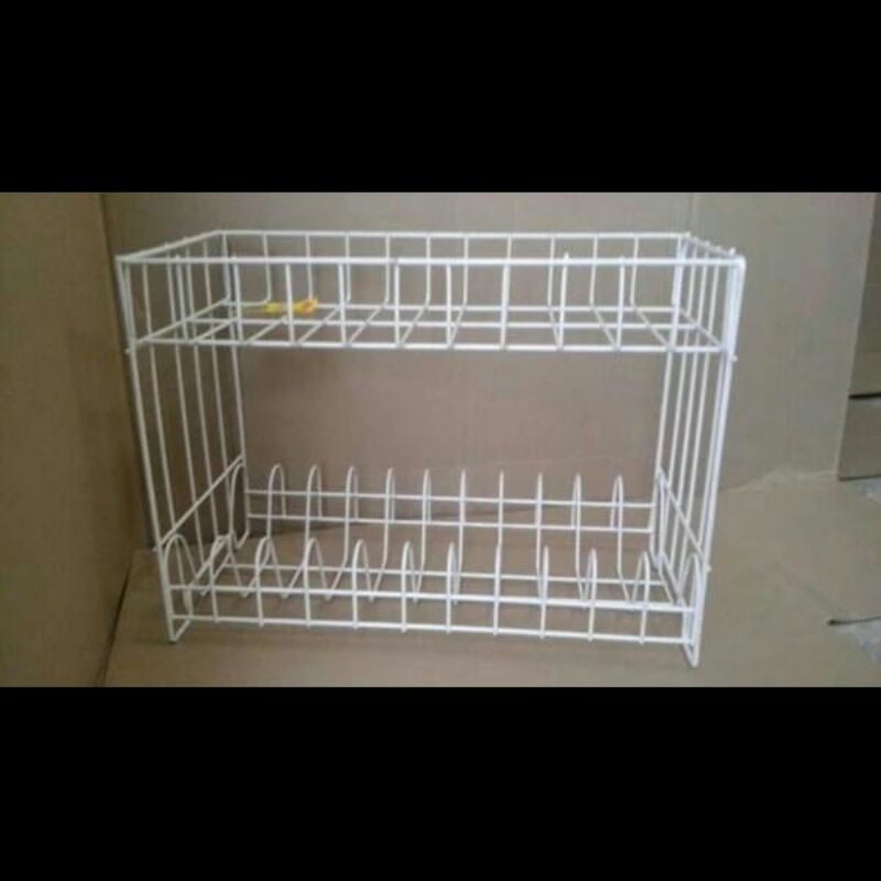 Flat Table Plate Rack, Stacking Plate Rack 2 | Shopee Philippines