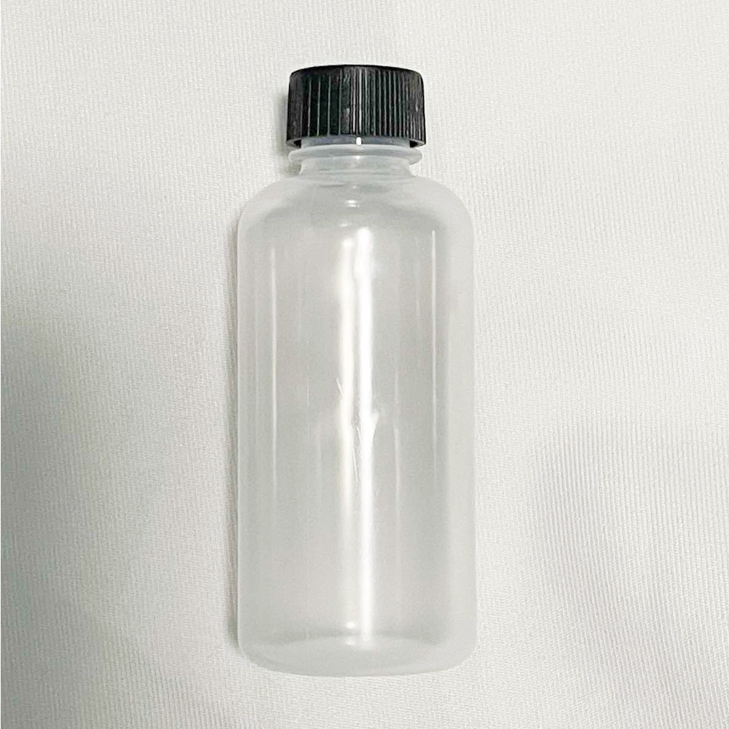 60ml PP acetone bottle with black cap (100 pcs) | Shopee Philippines