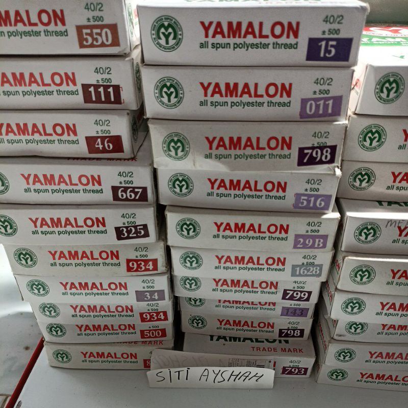 Yamalon Unggu sewing thread | Shopee Philippines