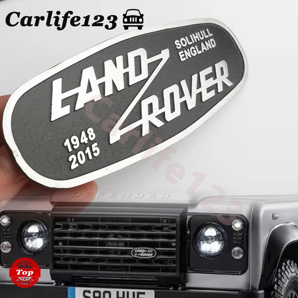 Land Rover Defender 15 Logo Car Front Bumper Grille Emblem Badge Clip ...