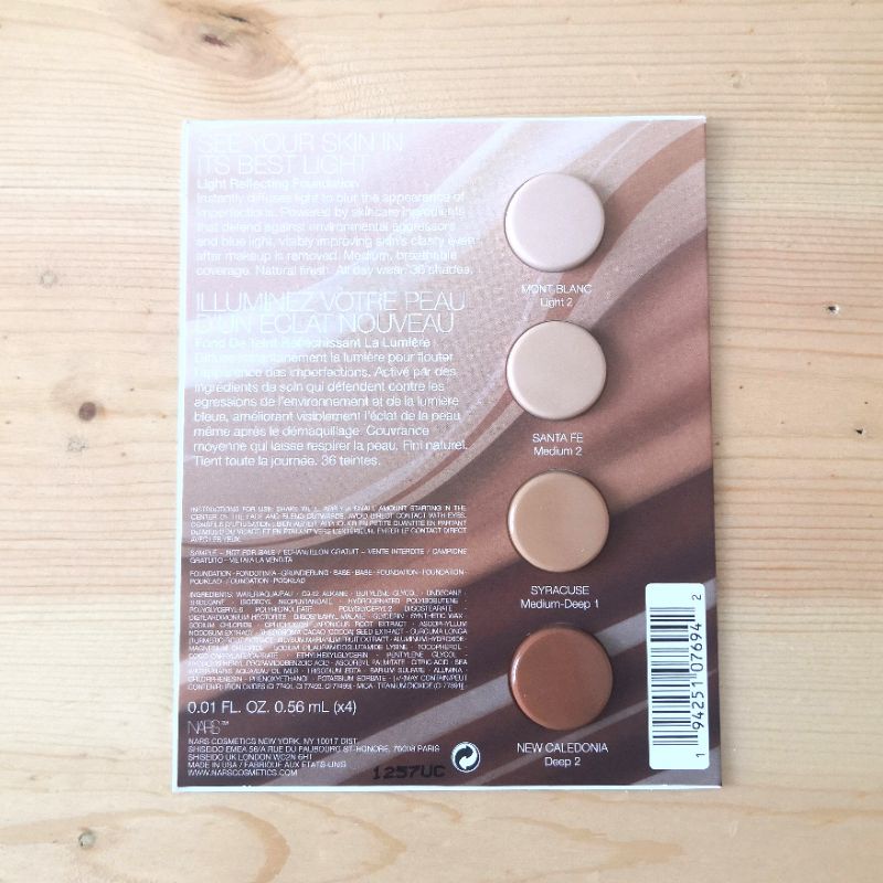 Batch 3 Foundation Sample Cards (Sold Per Card) | Shopee Philippines