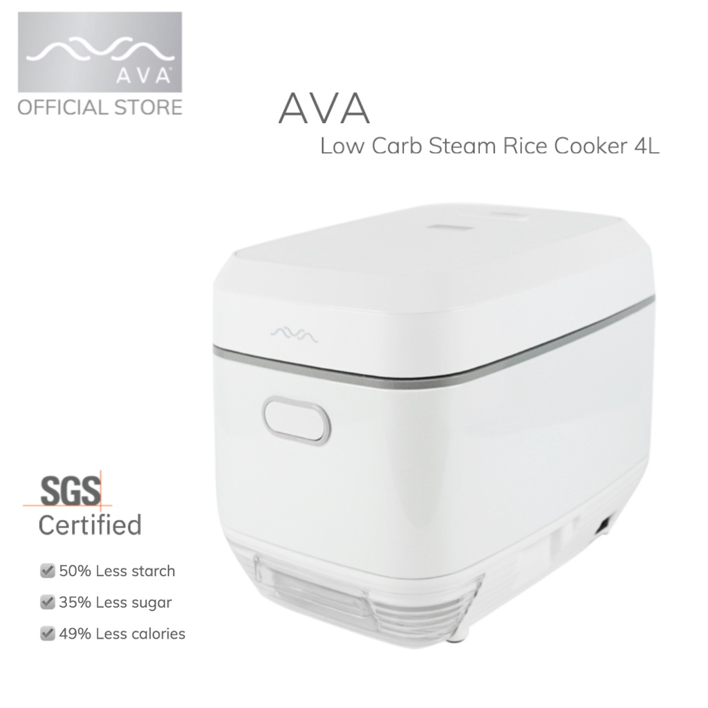 AVA Low Carb Steam Rice Cooker 2L/4L low sugar, desugarizing, Starch ...